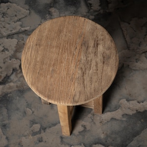 Reclaimed Wood Counter Stool 24": Rustic Kitchen & Dining - Etsy