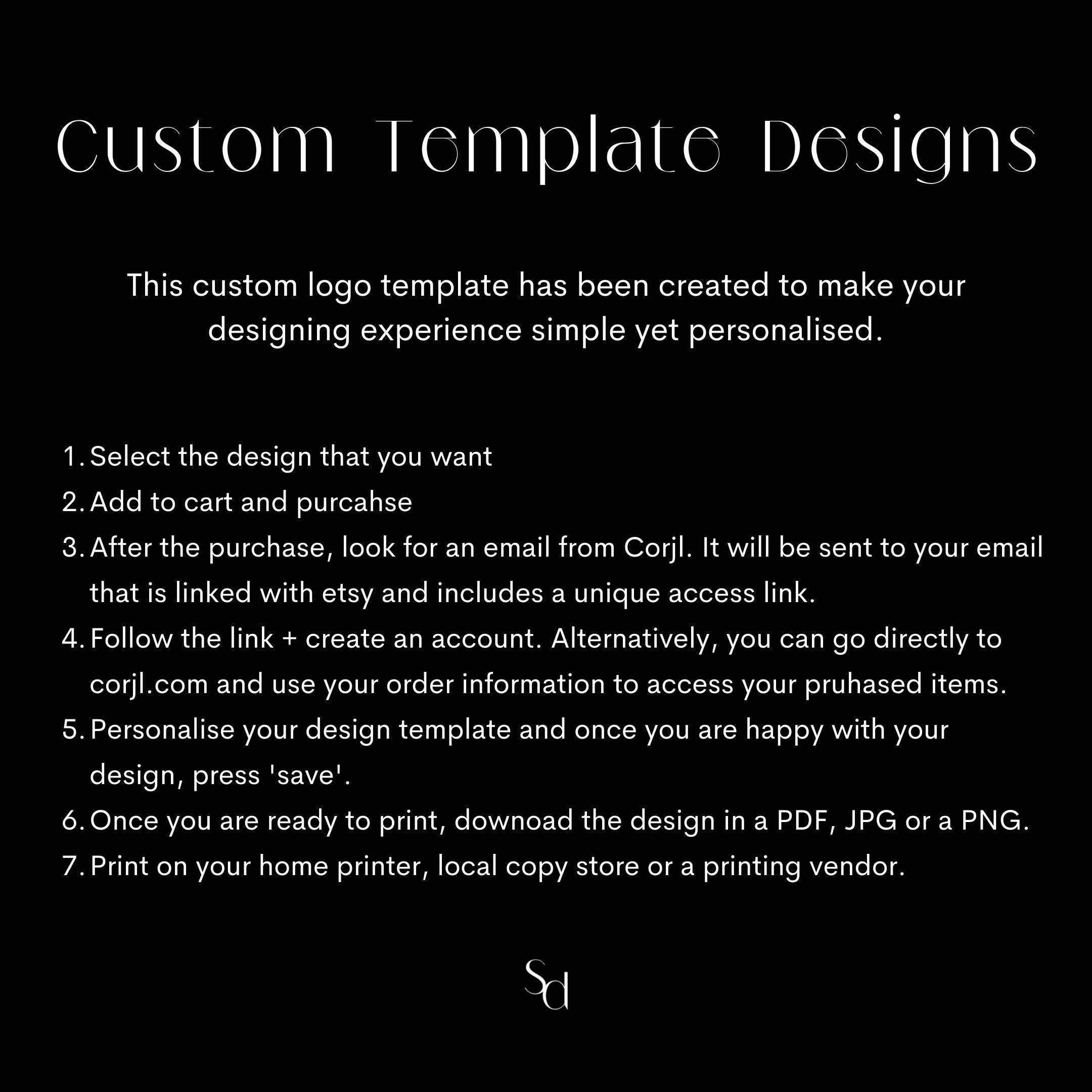 Social Media Manager Logo Minimal Logo Simple Logo Real - Etsy