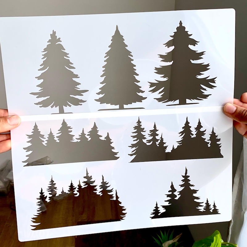 Boho Wall Stencil - Etsy