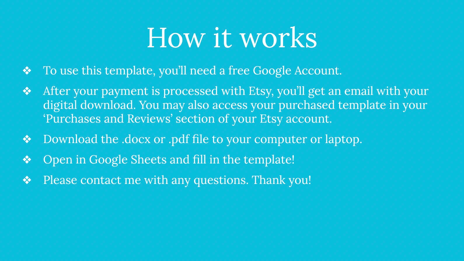 Cat Care Instructions Template | Cat Sitter Instructions | Google Doc ...