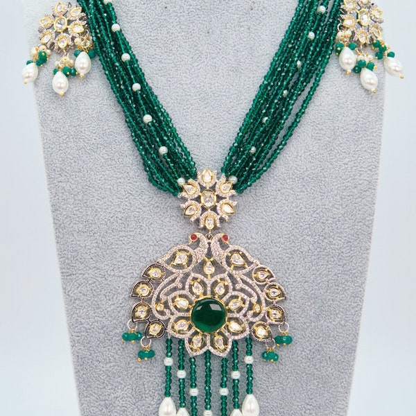 Emerald Green Mala Set - Etsy