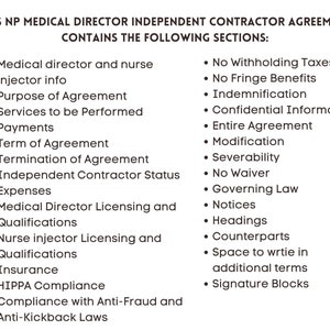 Nurse Practitioner Medical Director Contract NP Medical Director ...