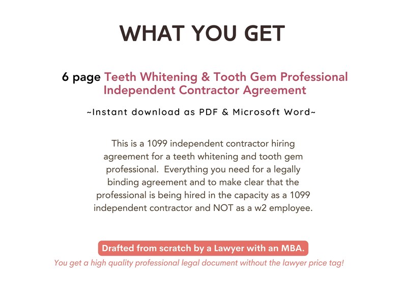 Teeth Whitening & Tooth Gem Professional Independent Contractor ...