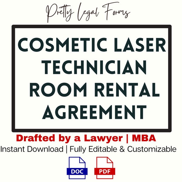 Spa Room Rental Template - Etsy