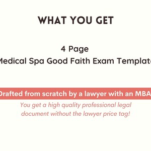 Medical Spa Good Faith Exam, Med Spa Good Faith Medical Exam Botox ...