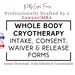 Whole Body Cryotherapy Intake Forms WBC Informed Consent Cryotherapy ...