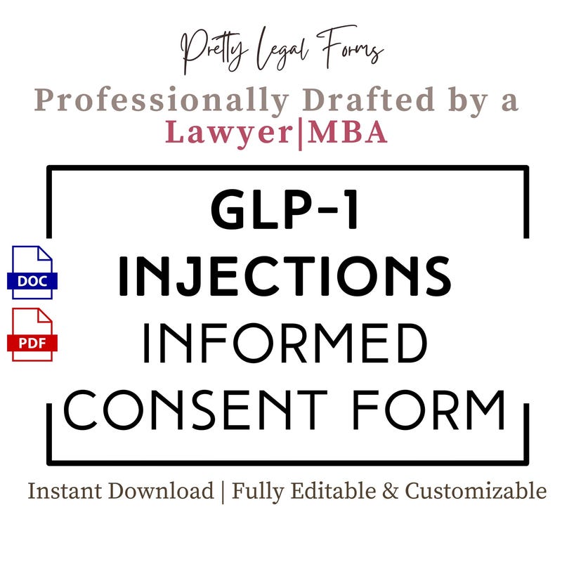 Glp 1 Intake Form - Etsy