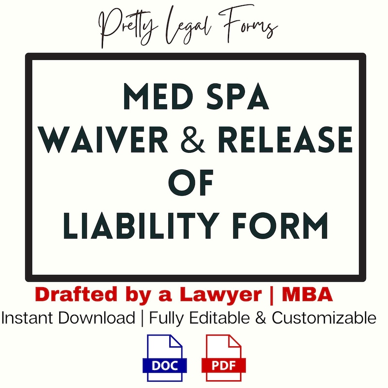 Spa Intake Form - Etsy