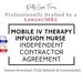 Mobile IV Therapy Infusion Nurse Contract Mobile IV Hydration Nurse ...