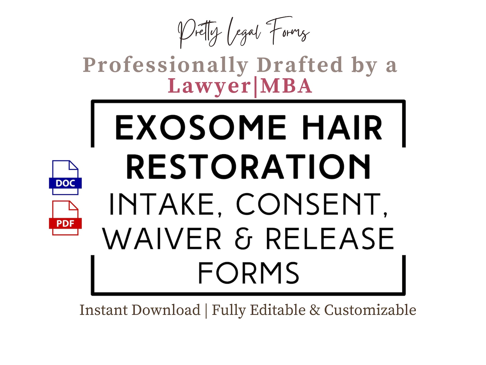 Exosome Hair Restoration Intake Form Exosomes for Hair Loss Informed ...