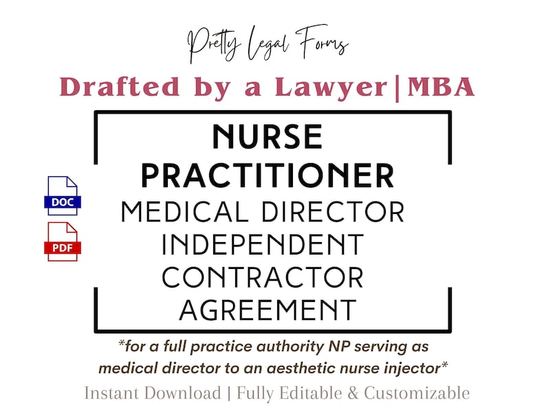 Nurse Practitioner Medical Director Contract NP Medical Director ...