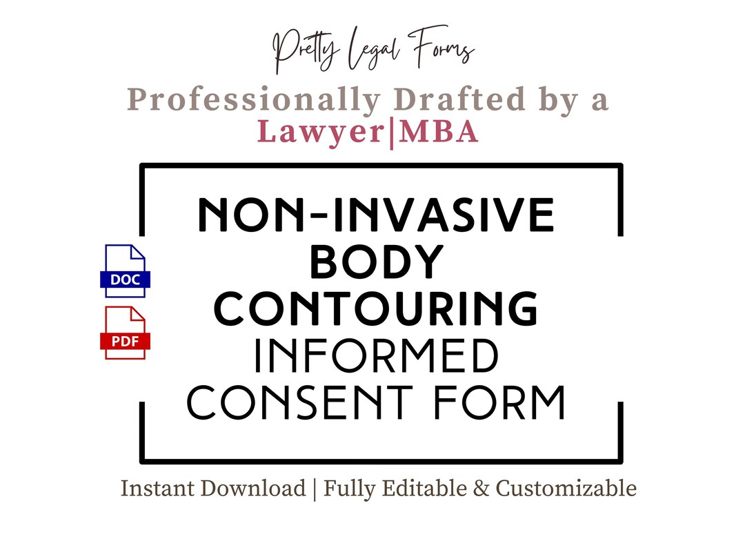 Body Contouring Consent Form Body Sculpting Informed Consent Medical ...