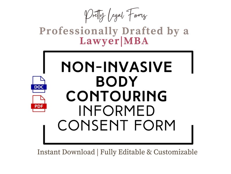Body Contouring Consent Form Body Sculpting Informed Consent Medical ...