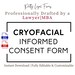 Cryofacial Consent Form Esthetician Facial Informed Consent Template ...