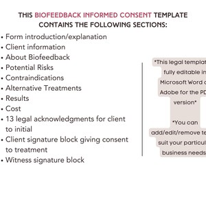Biofeedback Consent Form Zyto Scan Bioenergetic Testing Informed ...