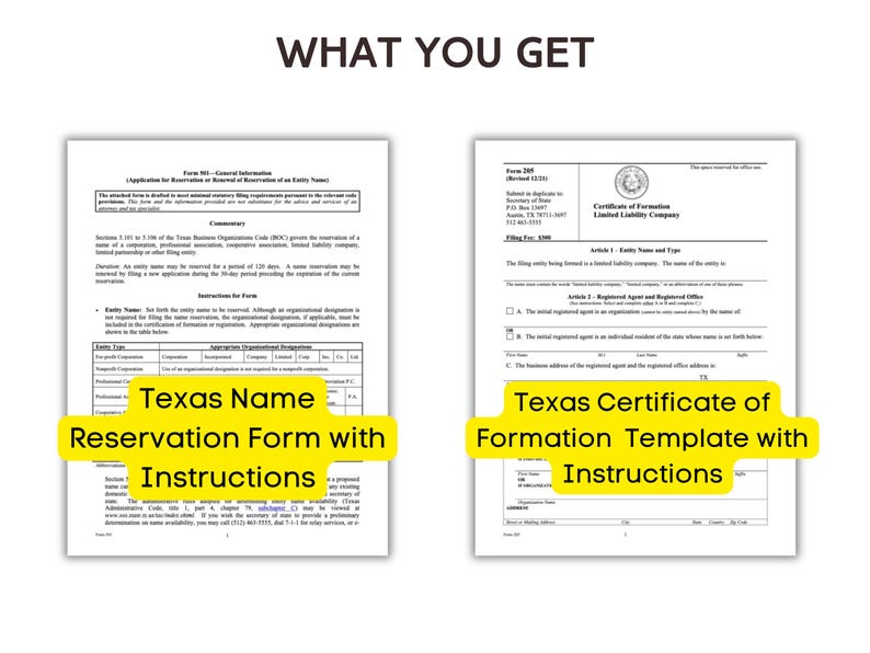 Texas LLC Formation Guide How to Start a Texas Limited Liability ...