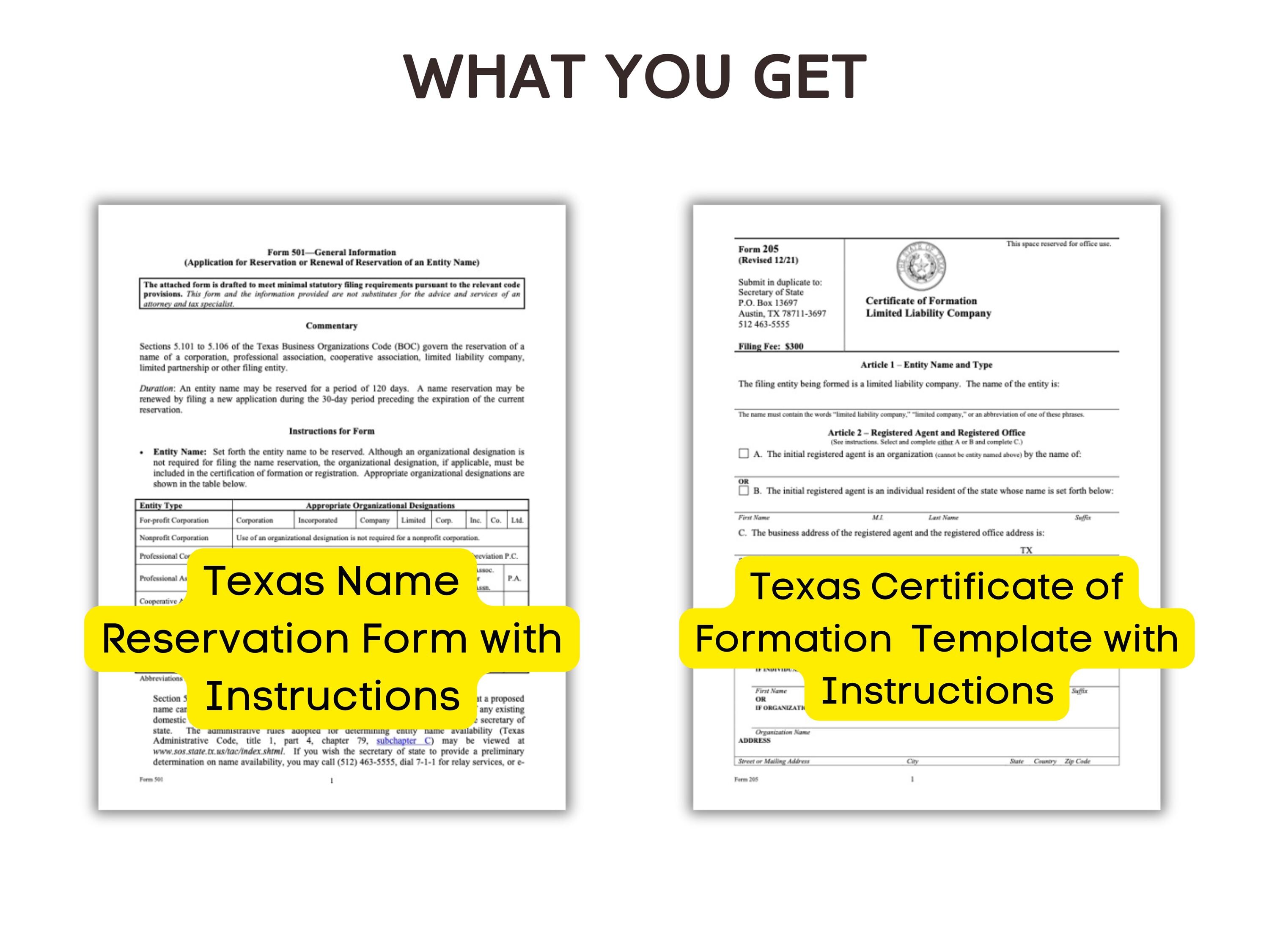 Texas LLC Formation Guide How to Start a Texas Limited Liability ...