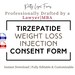 Tirzepatide Consent Form Weight Loss Injection Intake Fat Loss Shots ...