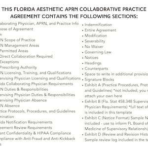 Florida APRN Collaborative Practice Agreement, FL Collaborative ...