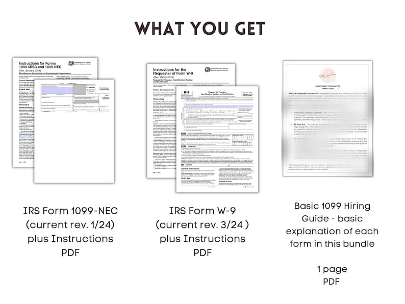Independent Contractor Agreement 1099 Contract Template 1099 New Hire ...