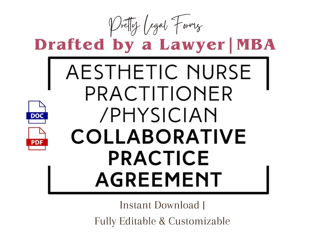 Nurse Practitioner Collaborative Practice Agreement, Aesthetic NP ...