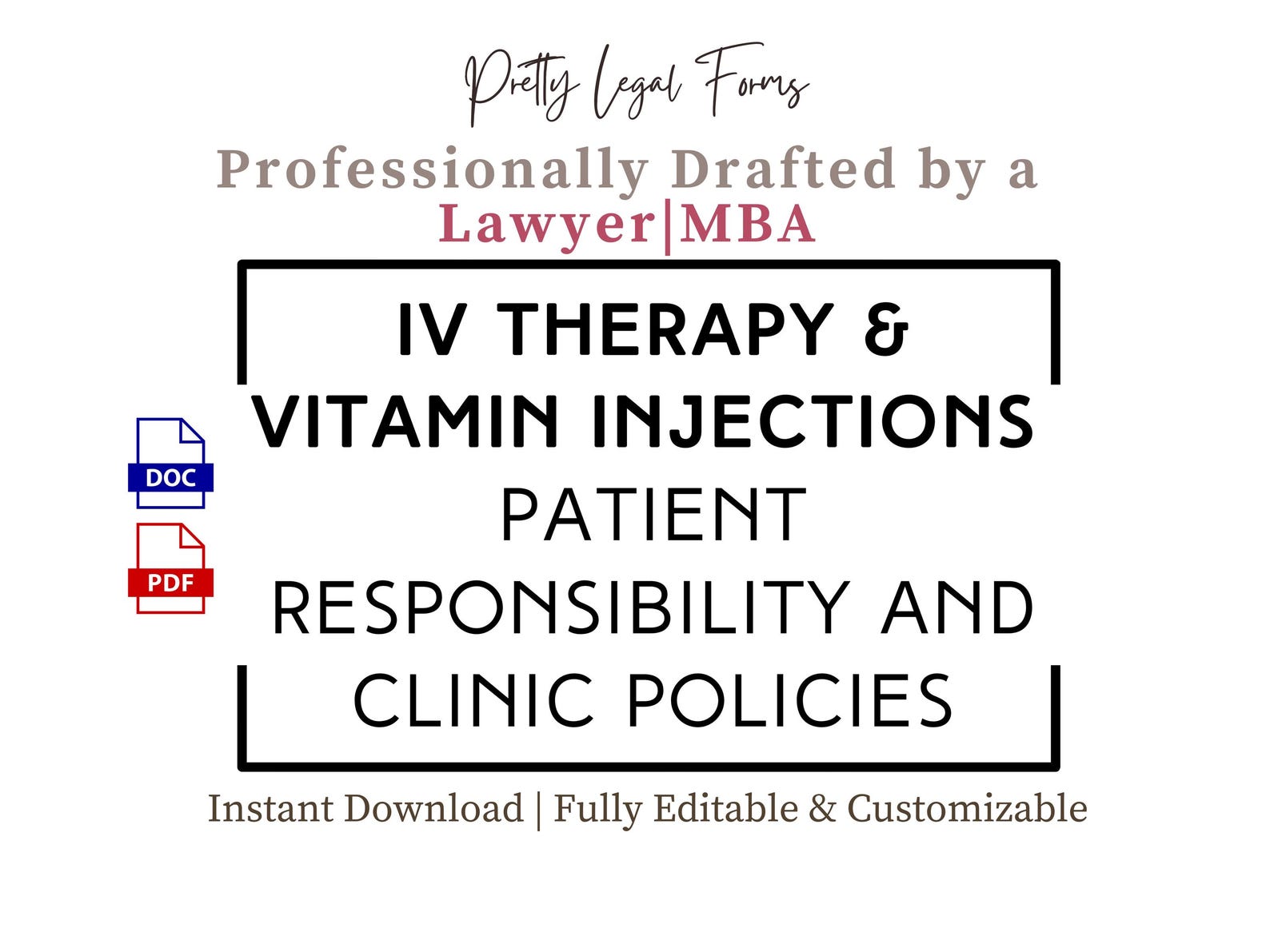 IV Drip Clinic Patient Policies IV Therapy Financial and Payment Policy ...