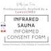 Infrared Sauna Consent Form, Sauna Informed Consent Template, Spa ...