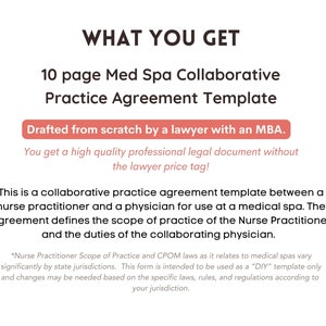 Med Spa Collaborative Practice Agreement Nurse Practitioner ...