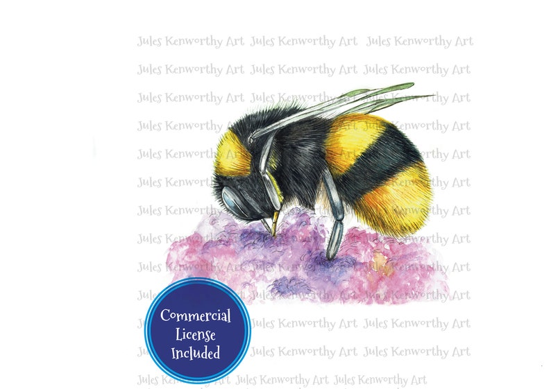Bumblebee Sublimation Artwork Bee Illustration for | Etsy