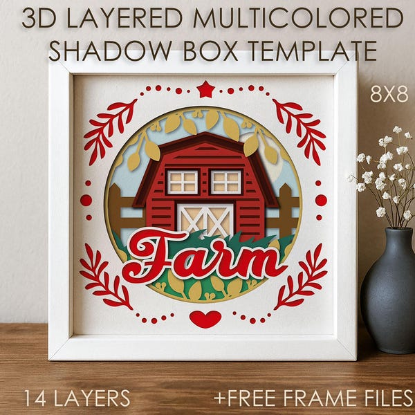 House Shadow Box - Etsy