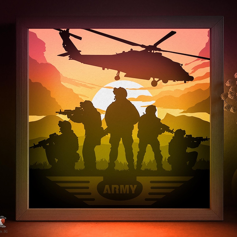 Shadow Soldier Template - Etsy UK