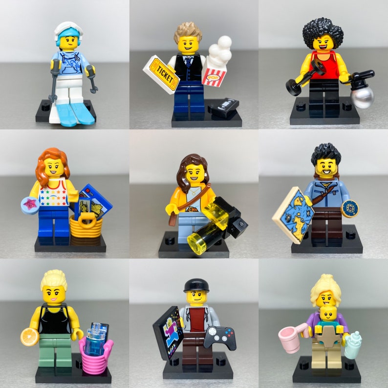 Custom Lego Minifigure - Etsy