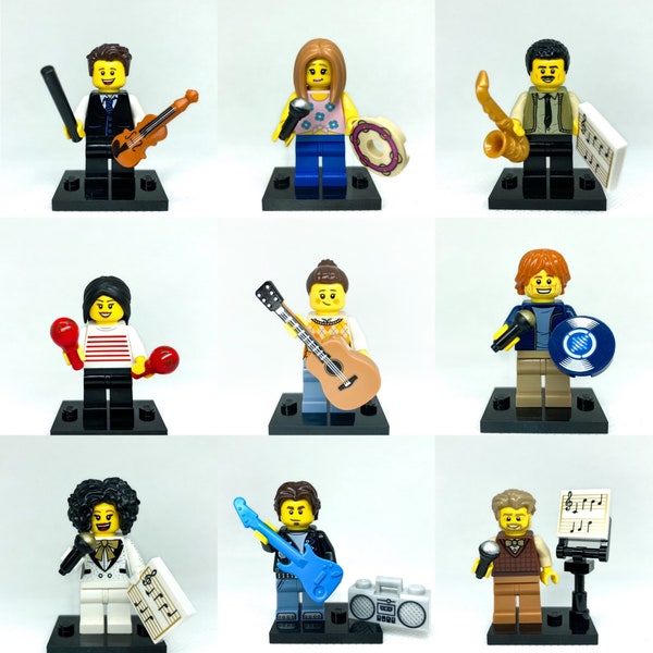 Custom Minifigures - Etsy