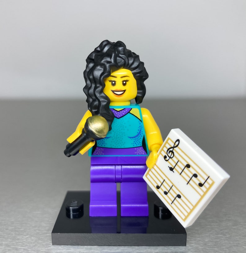 Custom Lego Minifigures Musician Collection - Etsy