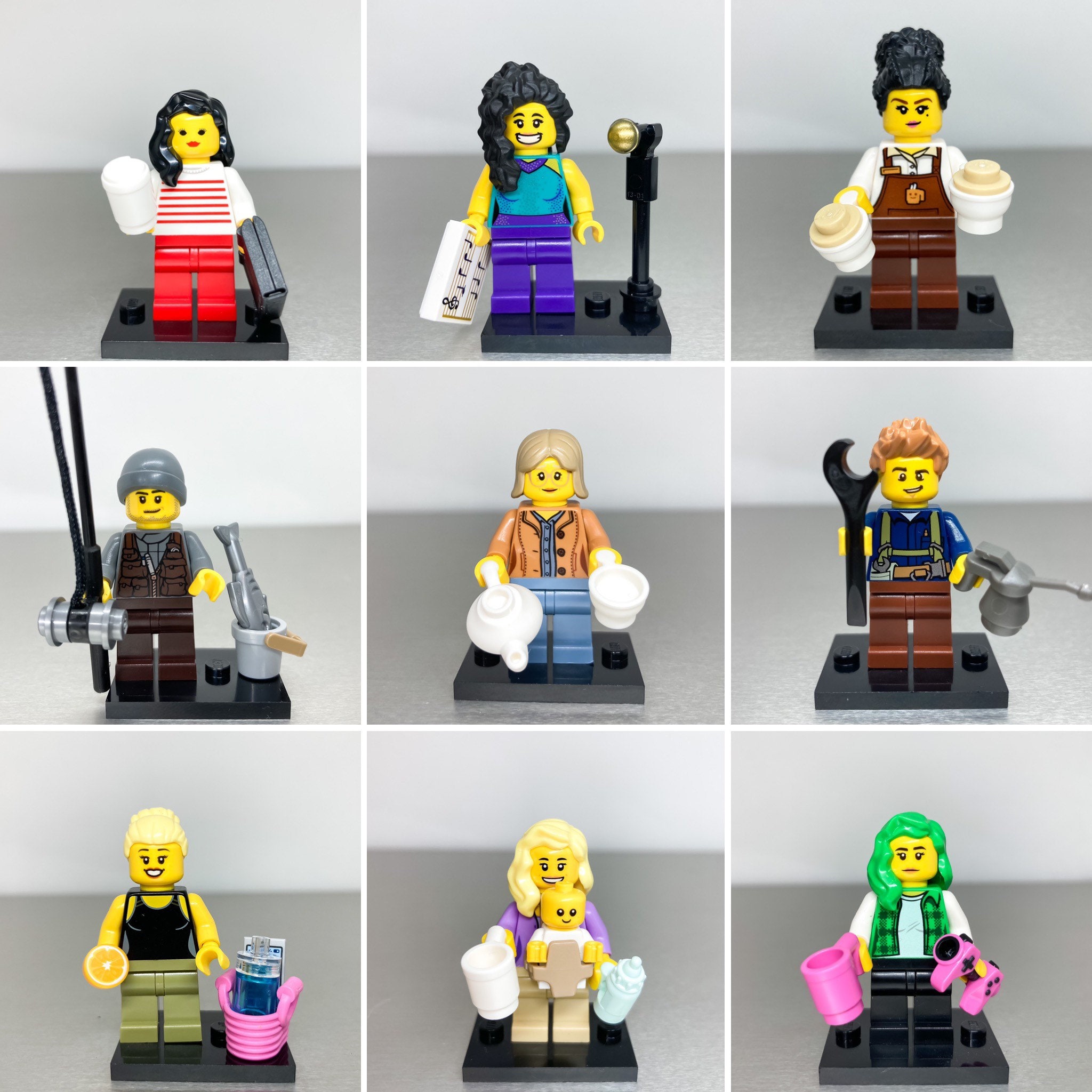 Custom Lego Minifigure - Etsy