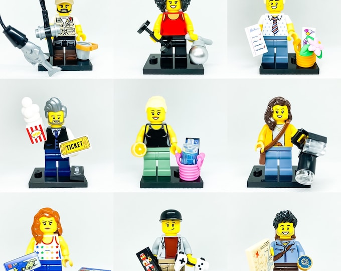 Custom Lego Minifigure - Etsy