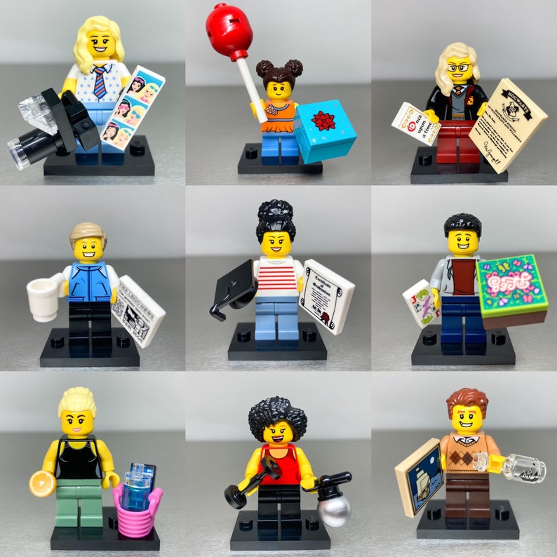 Custom Lego Minifigure - Etsy