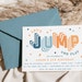 Editable Jump Invitation, Trampoline Party, Jump Bounce House Invite ...