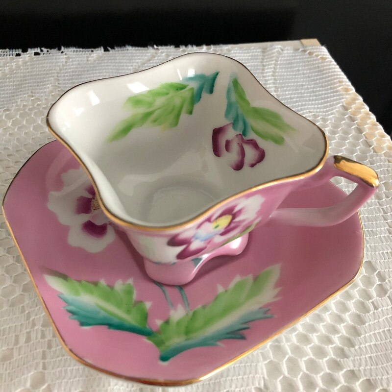 Square Tea Cup - Etsy