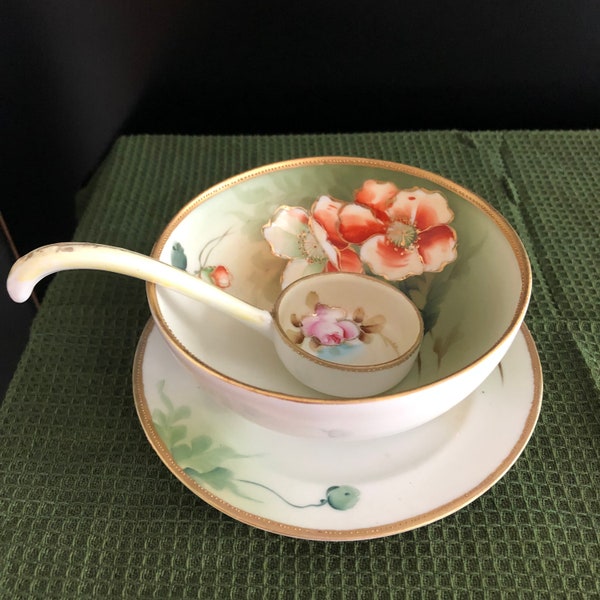 Nippon Hand Painted Bowl - Etsy