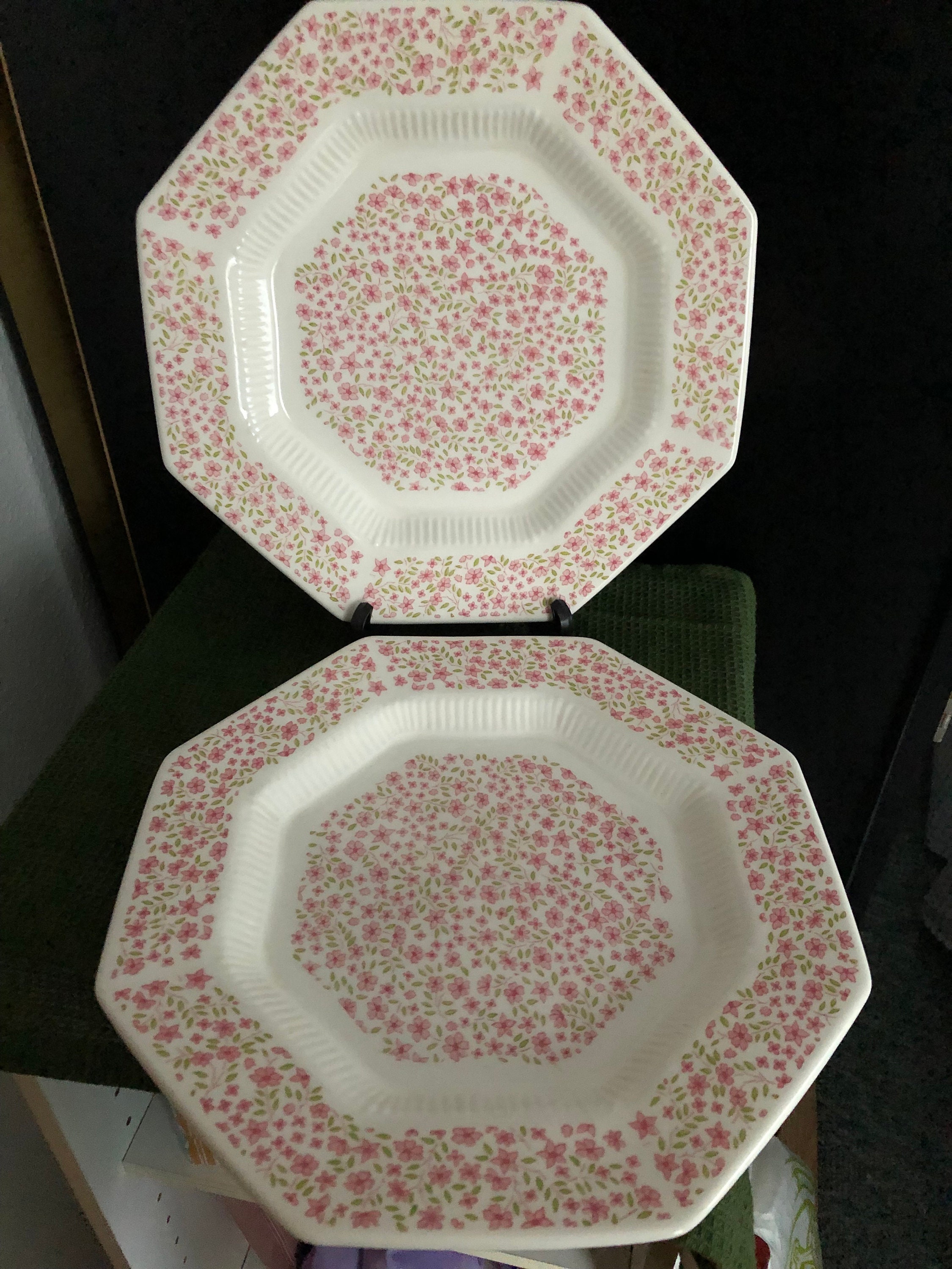 Independence Ironstone Octagon Dinner Plate by Interpace - Etsy