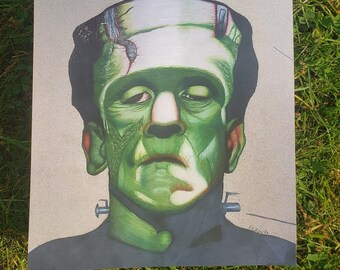 FRANKENSTEIN Art Print - Etsy