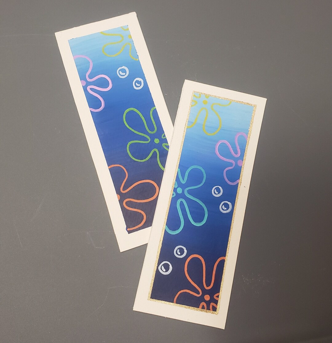Cartoon Ocean Themed Bookmark - Etsy