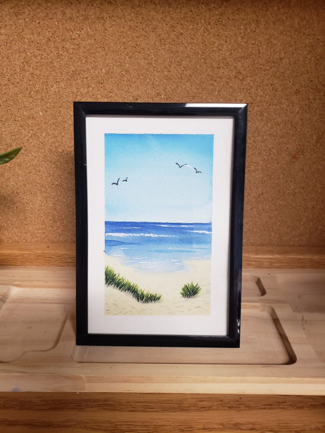 Ocean Scene in Watercolor, Watercolor Paintings, Ocean Themed Paintings ...