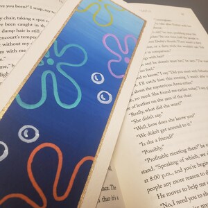 Cartoon Ocean Themed Bookmark - Etsy