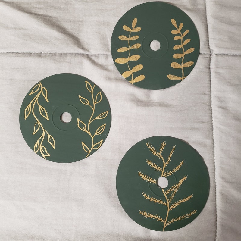 Painted Cd - Etsy