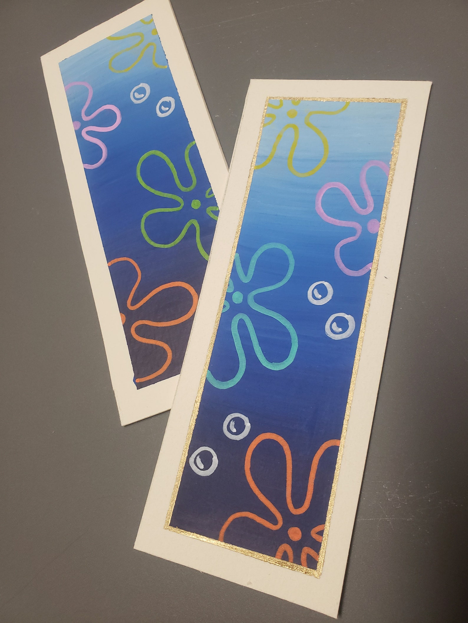Cartoon Ocean Themed Bookmark - Etsy
