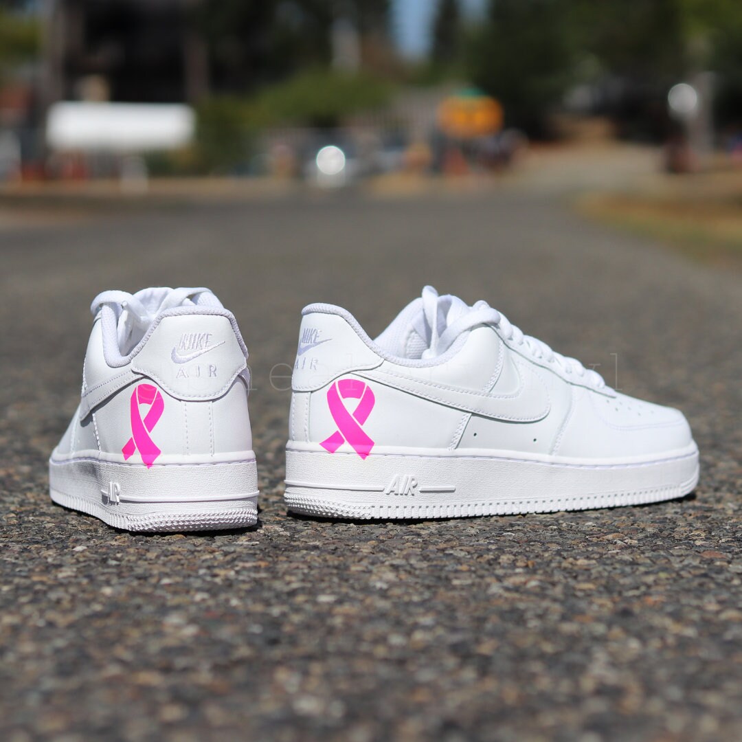 Nike Air Force 1 Low Breast Cancer Awareness Custom NWT - Etsy