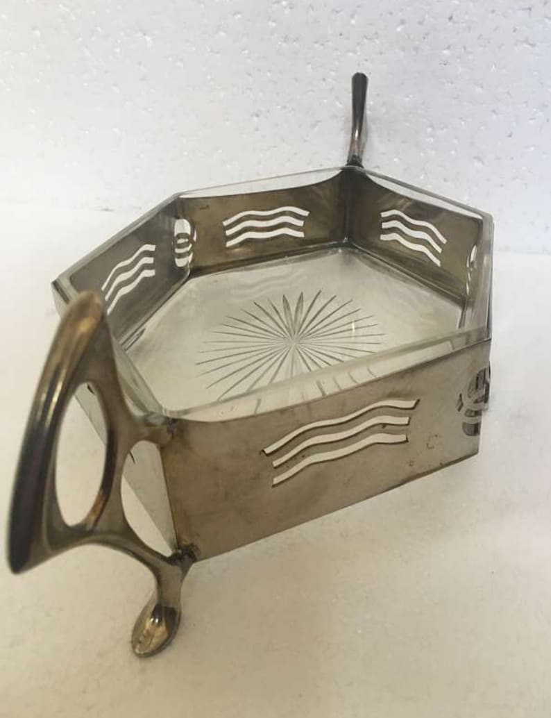 Wiener Werkstätte Jugendstil Koloman Moser Design Bowl With Handles ...