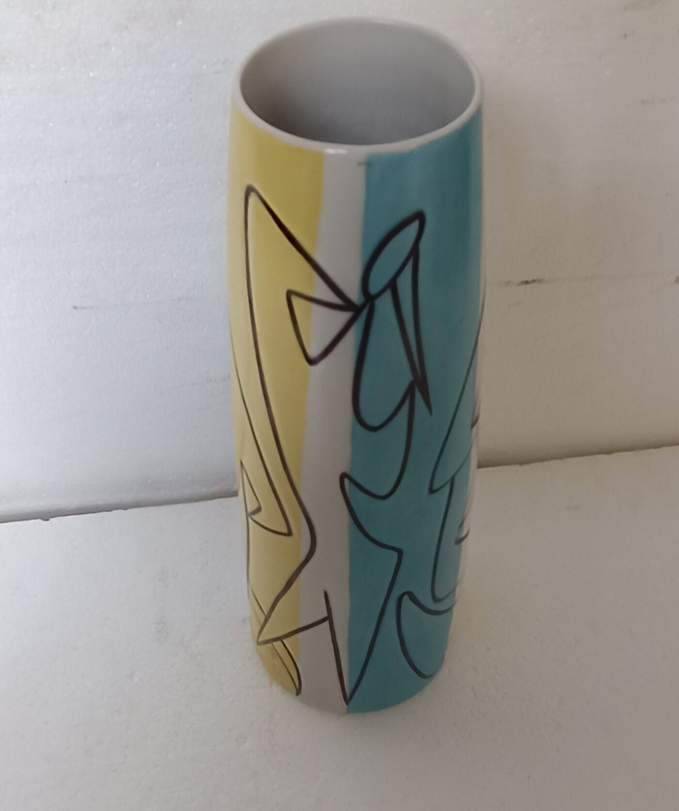 Rare Midcentury Modern Zsolnay Vase Török Jànos Jazz - Etsy